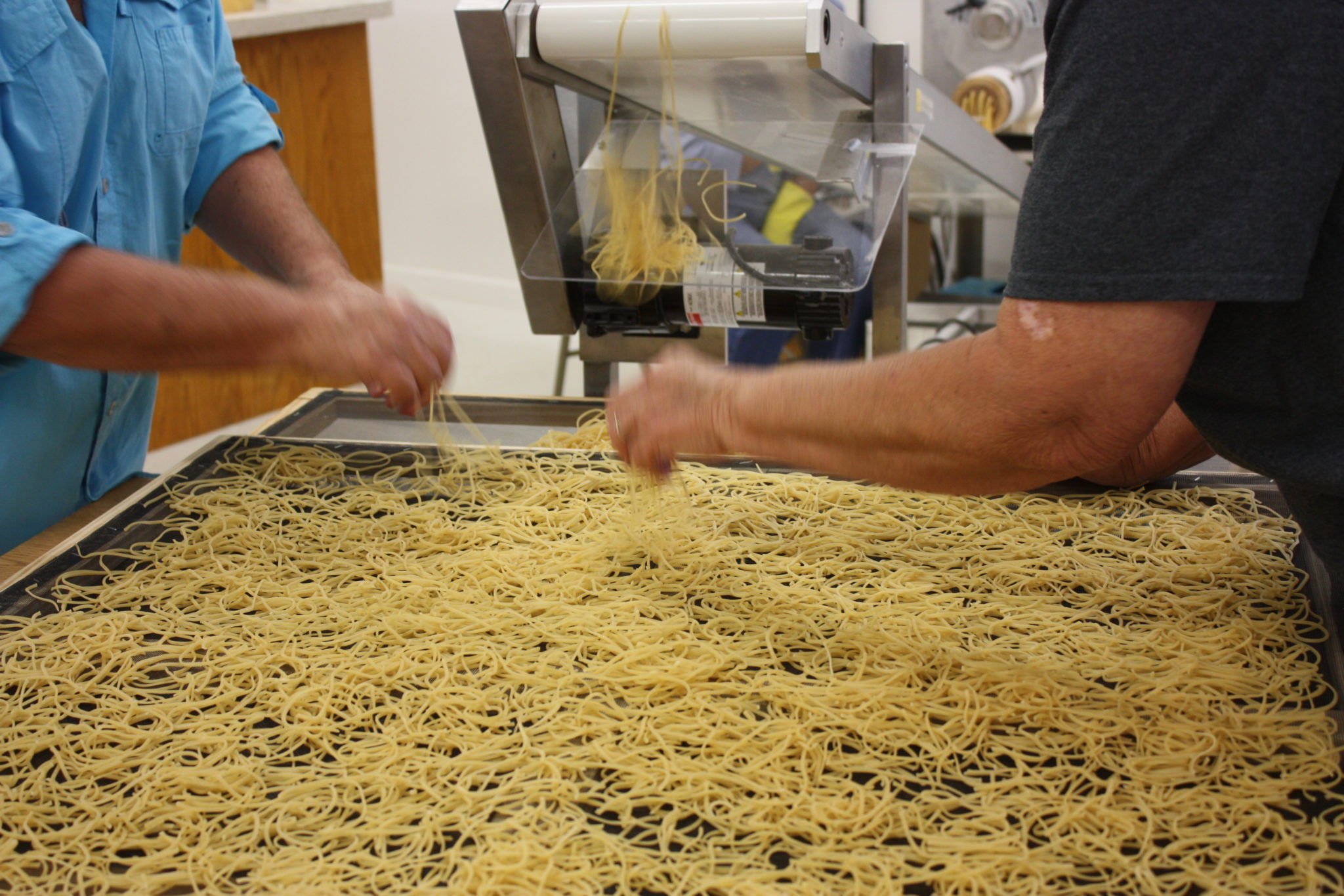 Oodles of Noodles made by ladies in Serbin Texas