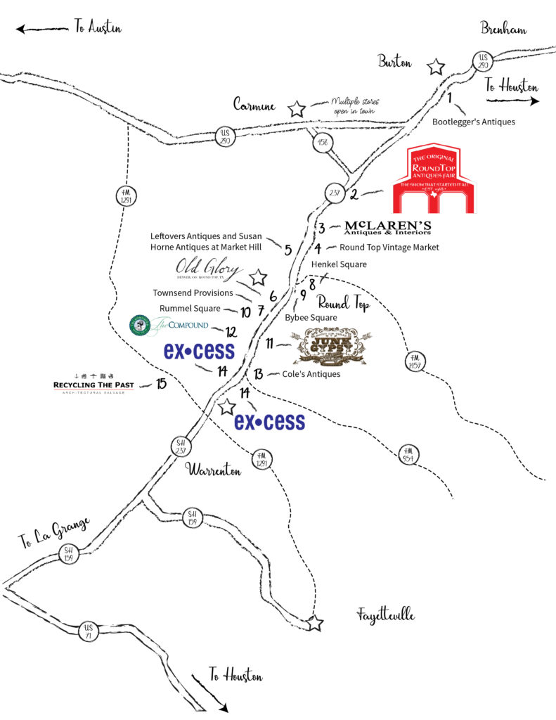 Round Top Antiques Show Winter 2018