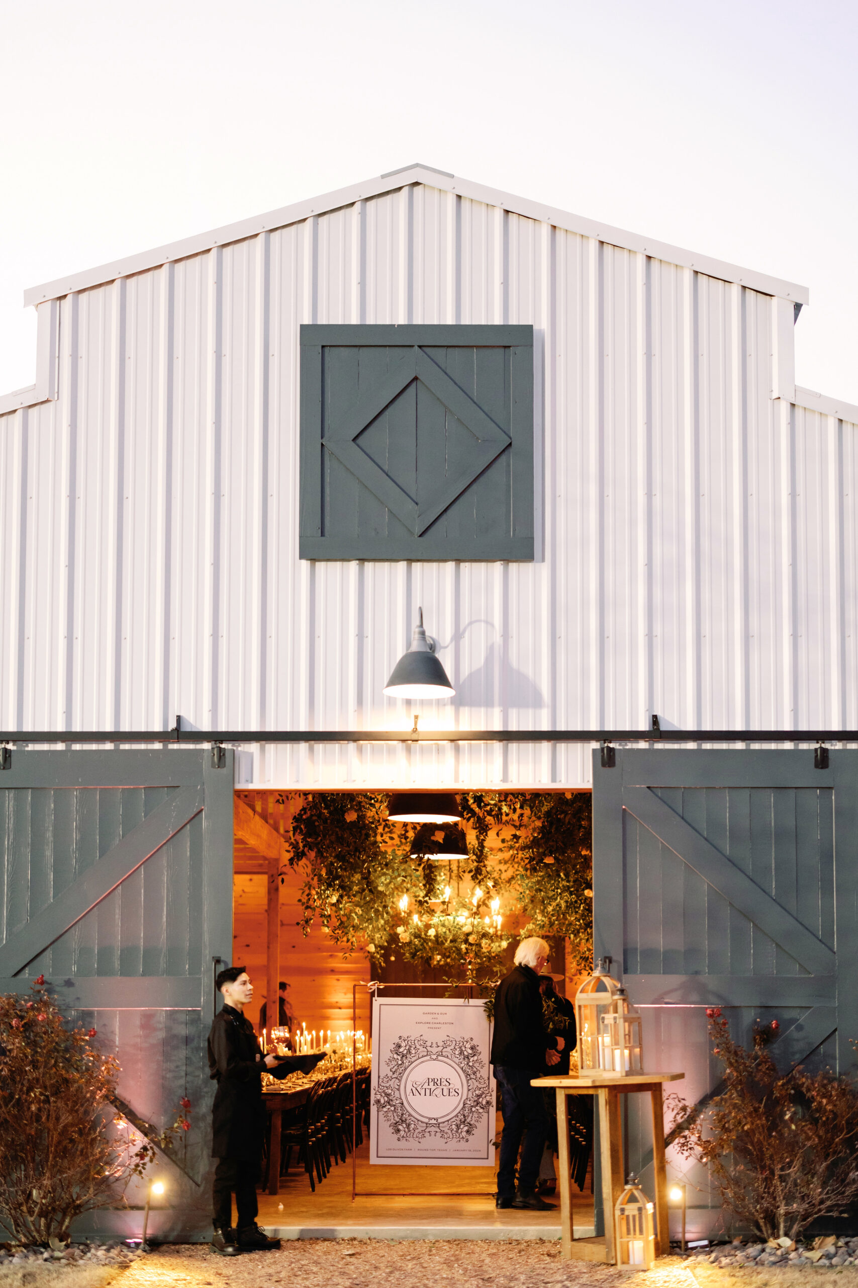 The Low Country Comes To Round Top: Garden & Gun Aprés Antiques Dinner ...