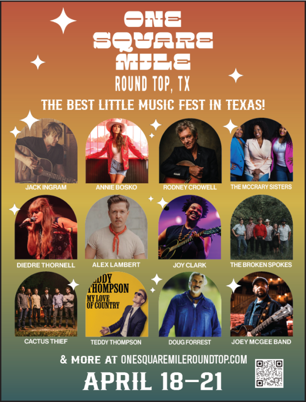 One Square Mile Music Festival Returns: New Lineup to Regale Round Top ...