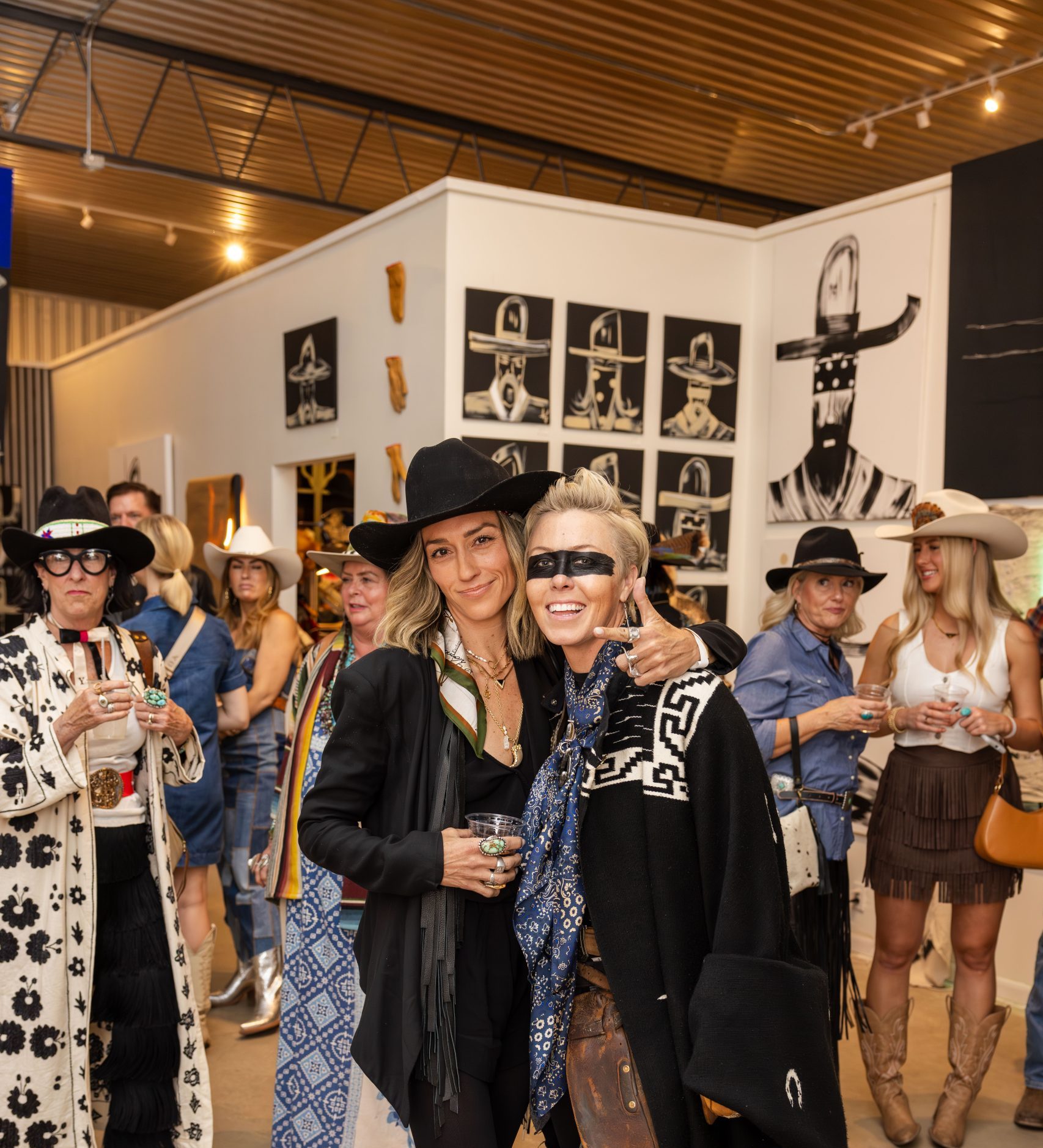 Inner Outlaw Art Show: Laura Goodson Lights Up The 550 Market - Round Top