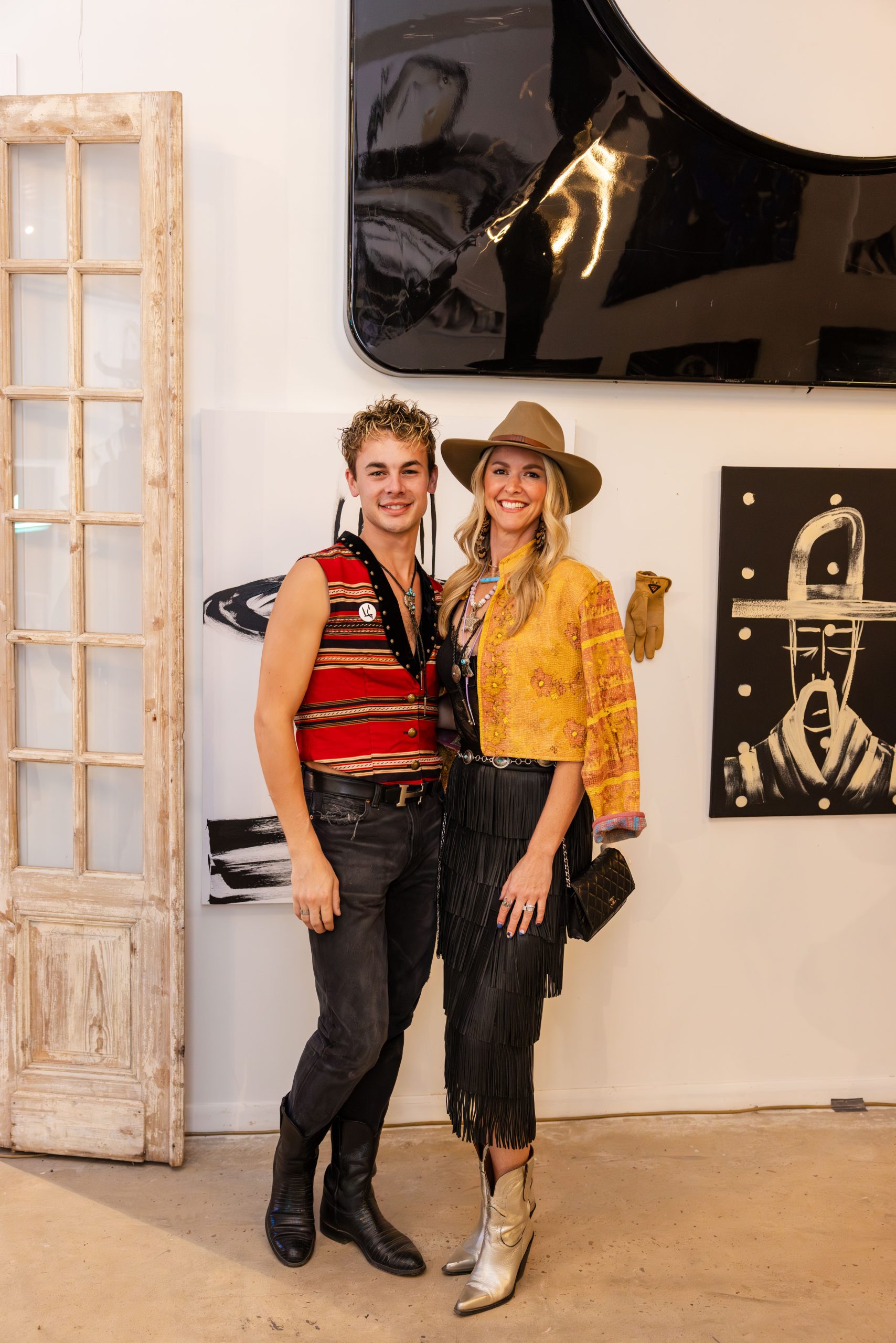 Inner Outlaw Art Show: Laura Goodson Lights Up The 550 Market - Round Top
