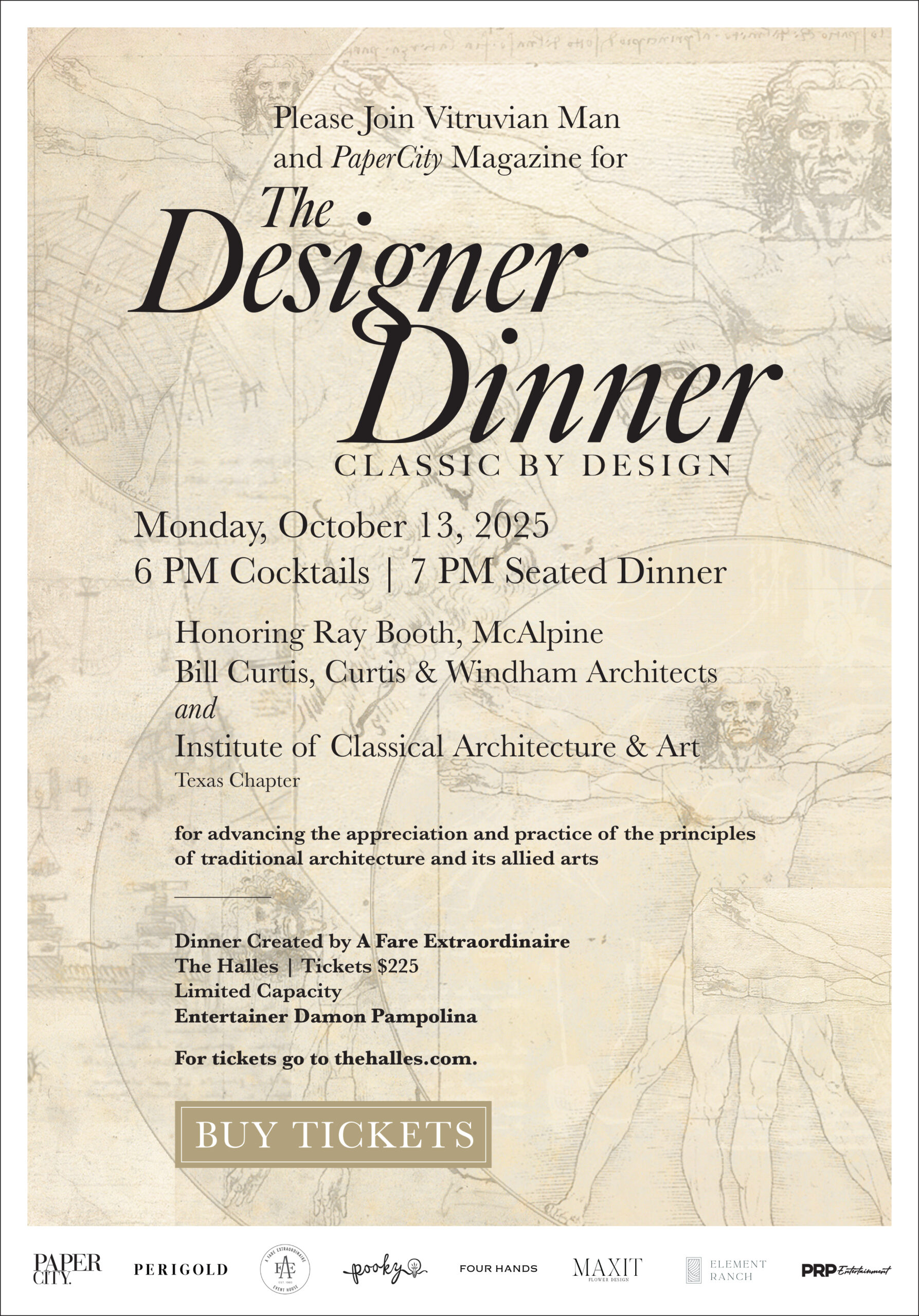 PaperCity Designer Dinner at The Halles - Round Top